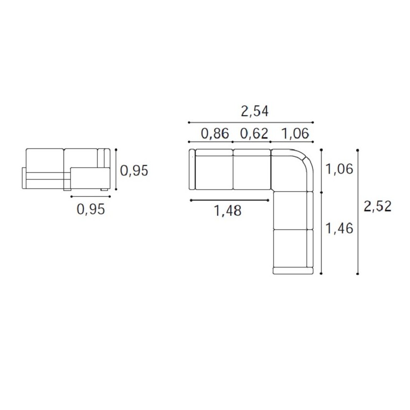 Sofá Canto Marli II
